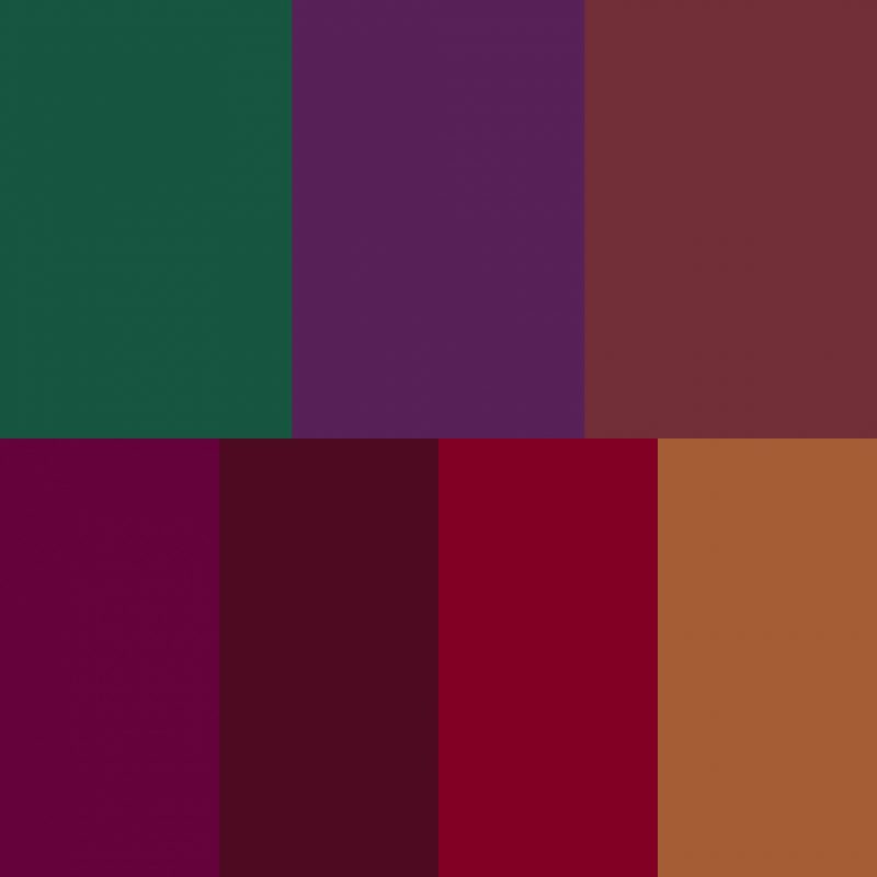 How to Mix and Match Fall Colors: Jewel Tone Colors - Naomi Noel Style